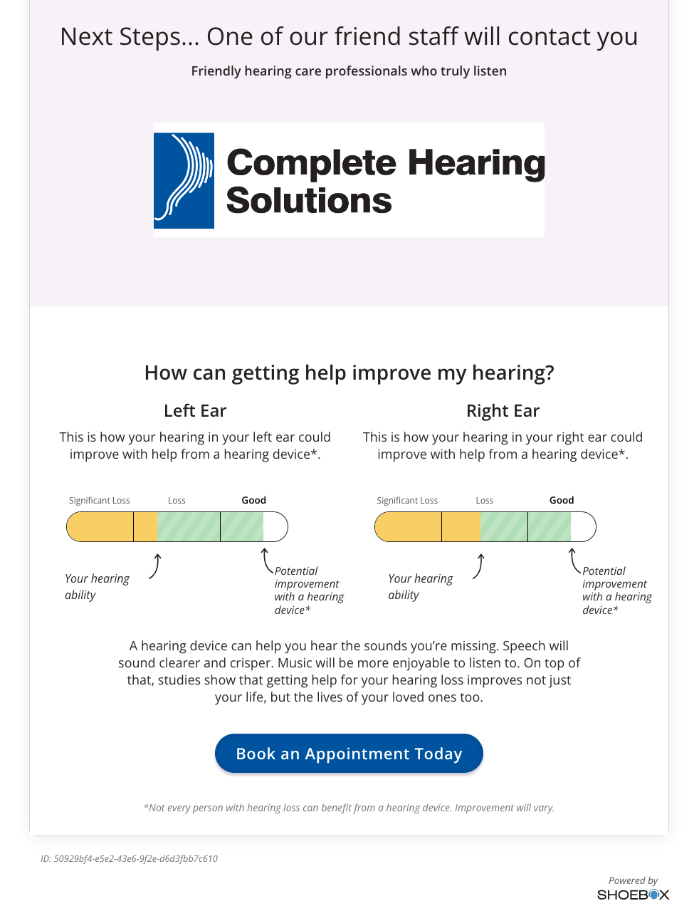 Online Hearing Test - Complete Hearing Solutions
